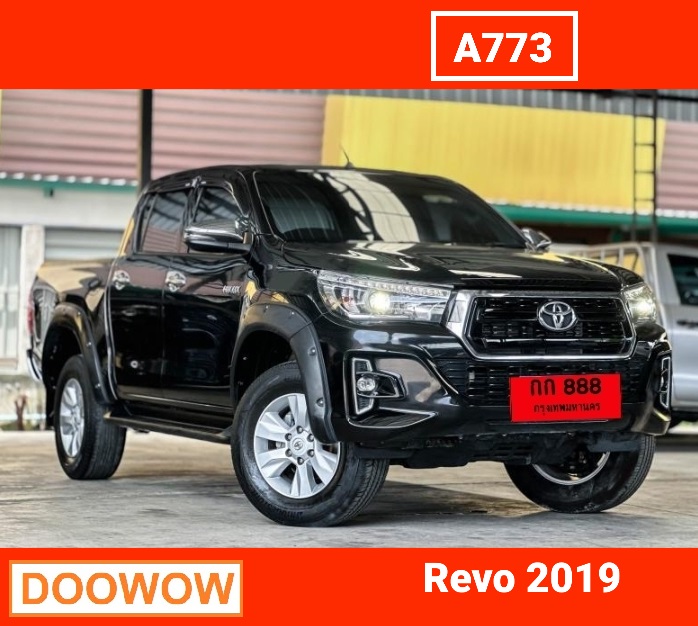 TOYOTA REVO 4ประตู 2.4E PRERUNNER เกียร์ออโต้ ปี 2019 รถมือสอง ...